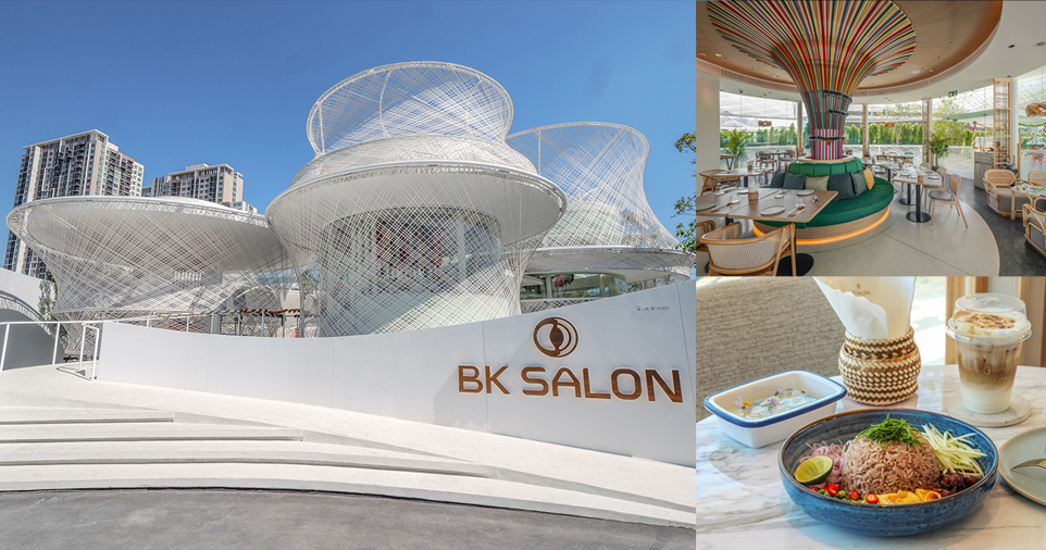 泰國曼谷咖啡廳 | BK SALON 白色系設計感十足的泰式咖啡餐廳，咖啡甜點與主餐都頗有水準，網美咖啡廳控必去。 - 帶著心去旅行