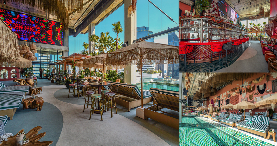 泰國曼谷酒吧餐廳 | TRIBE Sky Beach Club (Phrom Phong站)，EMSPHERE商場質感時尚兼具的餐酒館，融合 ...