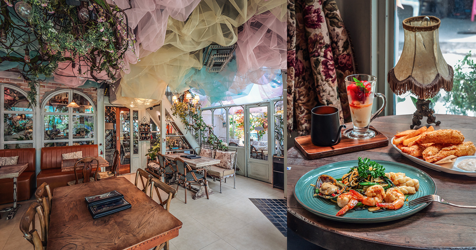 泰國曼谷咖啡廳 | B-Story Cafe(Ratchathewi)，歐式建築懷舊感十足的咖啡餐廳。泰式早午餐、義大利麵、甜點蛋糕。 - 帶 ...