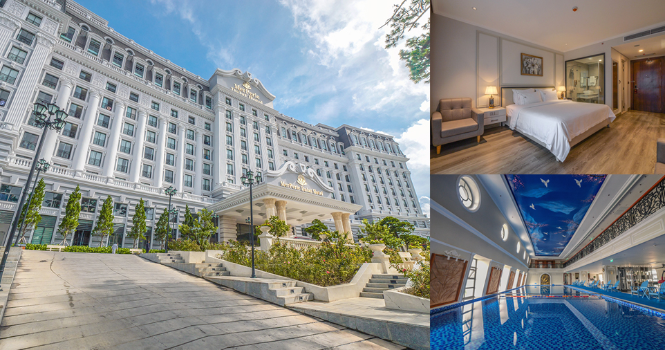 越南大叻住宿推薦 | MerPerle Dalat Hotel，大叻法式宮殿風格最新飯店，設計典雅新穎，窗外就是大叻山城美景。 - 帶著心去旅行